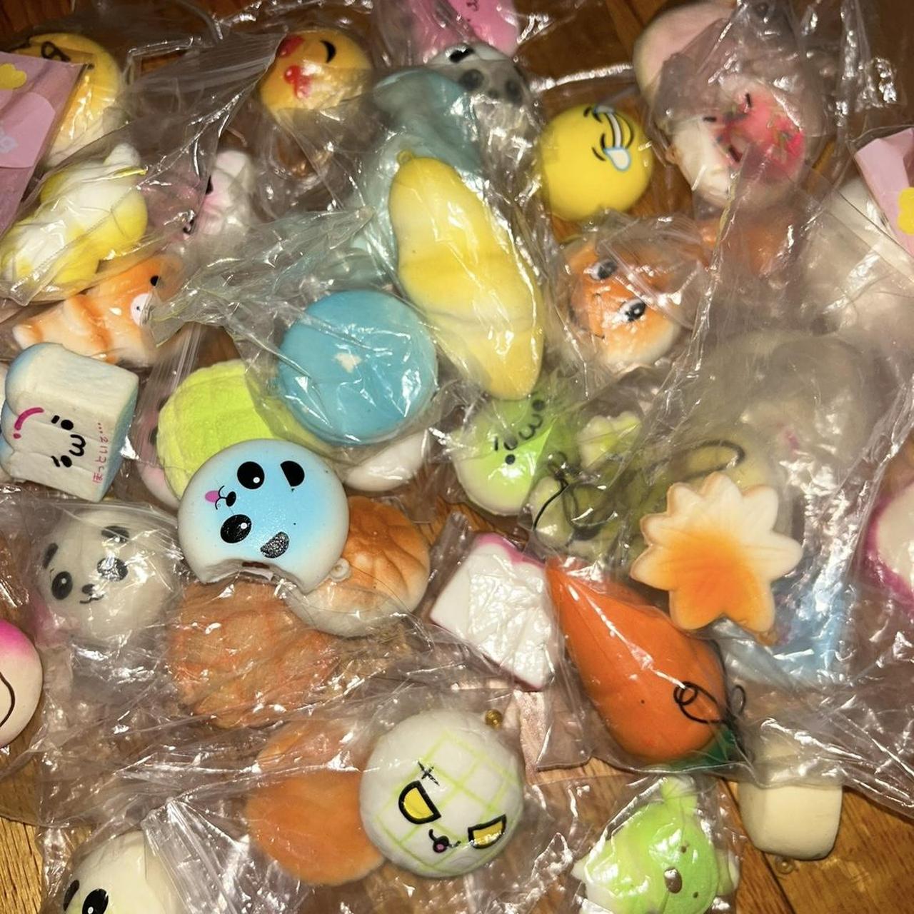 10 PC squishy package includes sticker. - Depop