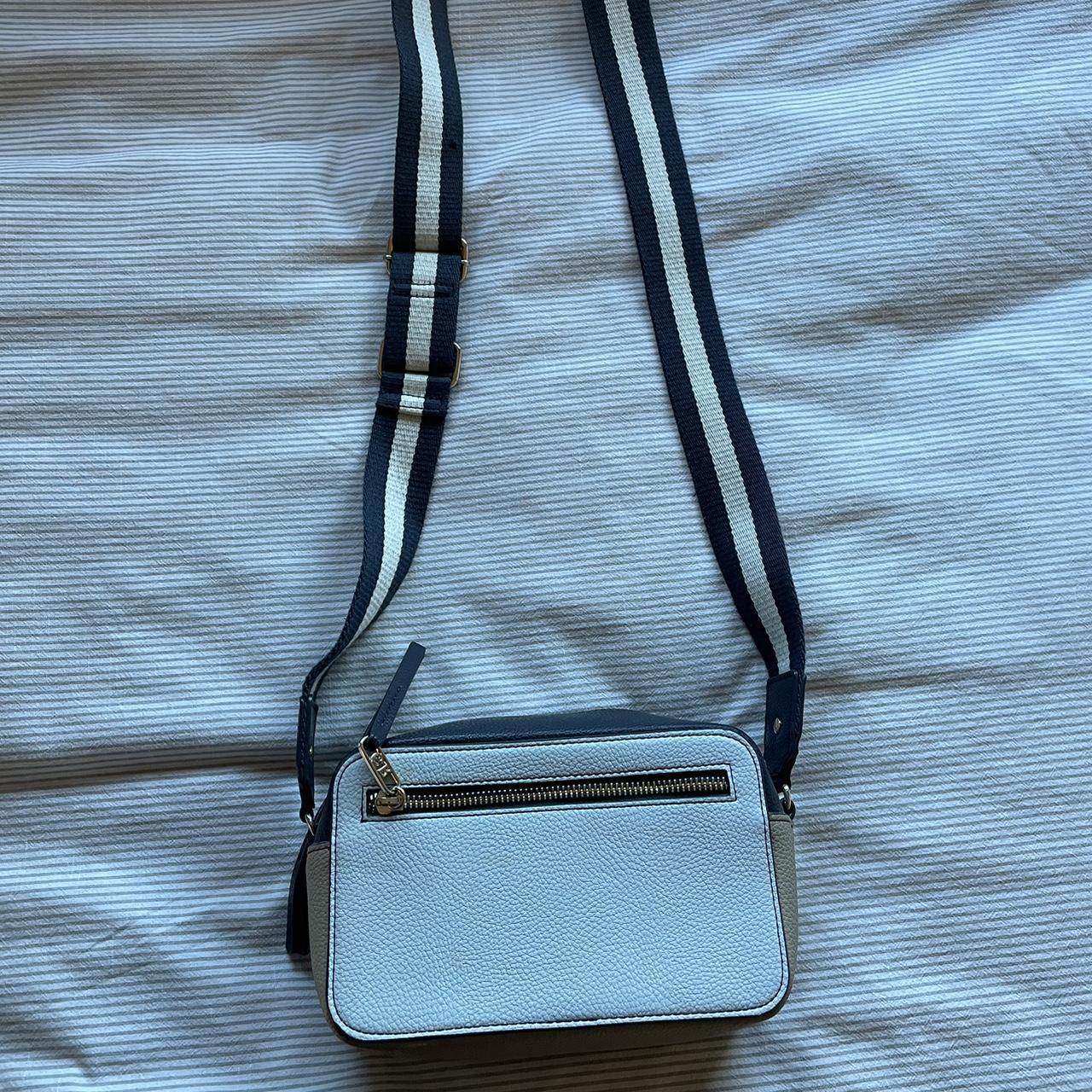 Light blue, navy and grey/tan Country Road... - Depop