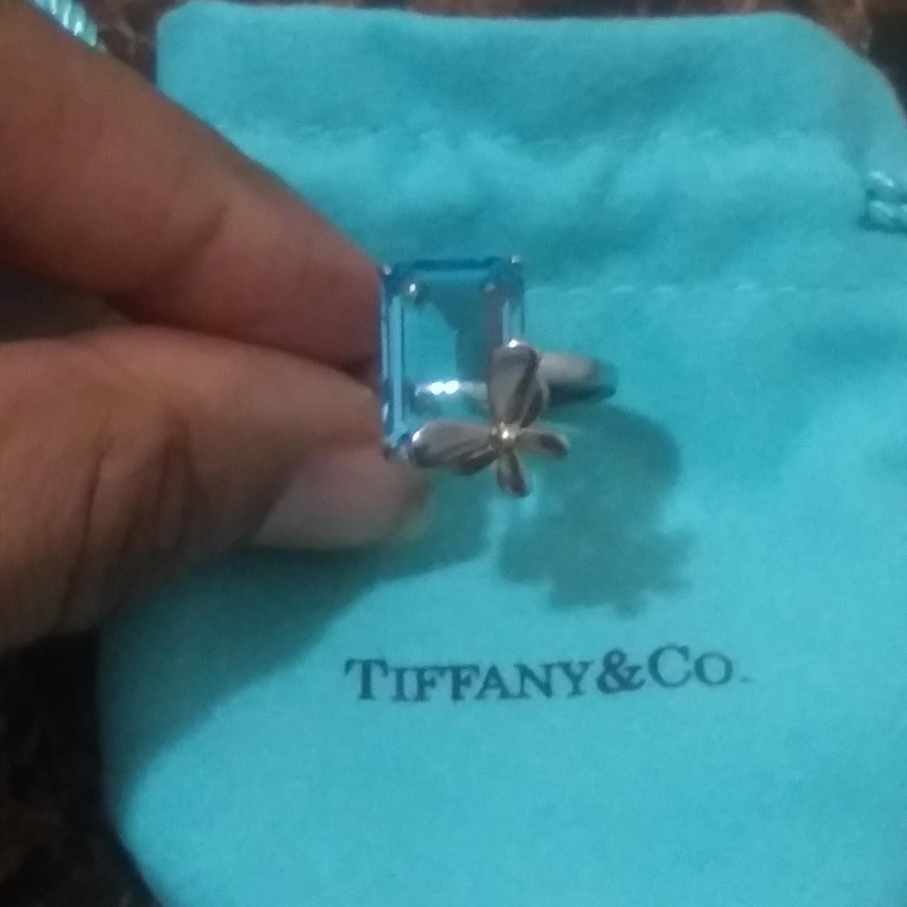 Tiffany and company cocktail ring is brand new and... - Depop