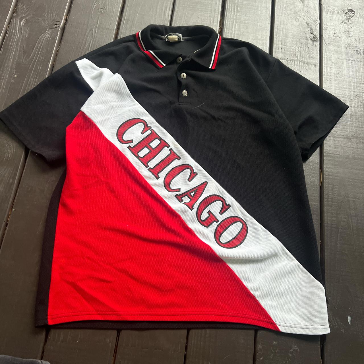 Early 90s Chicago polo shirt polo | Depop