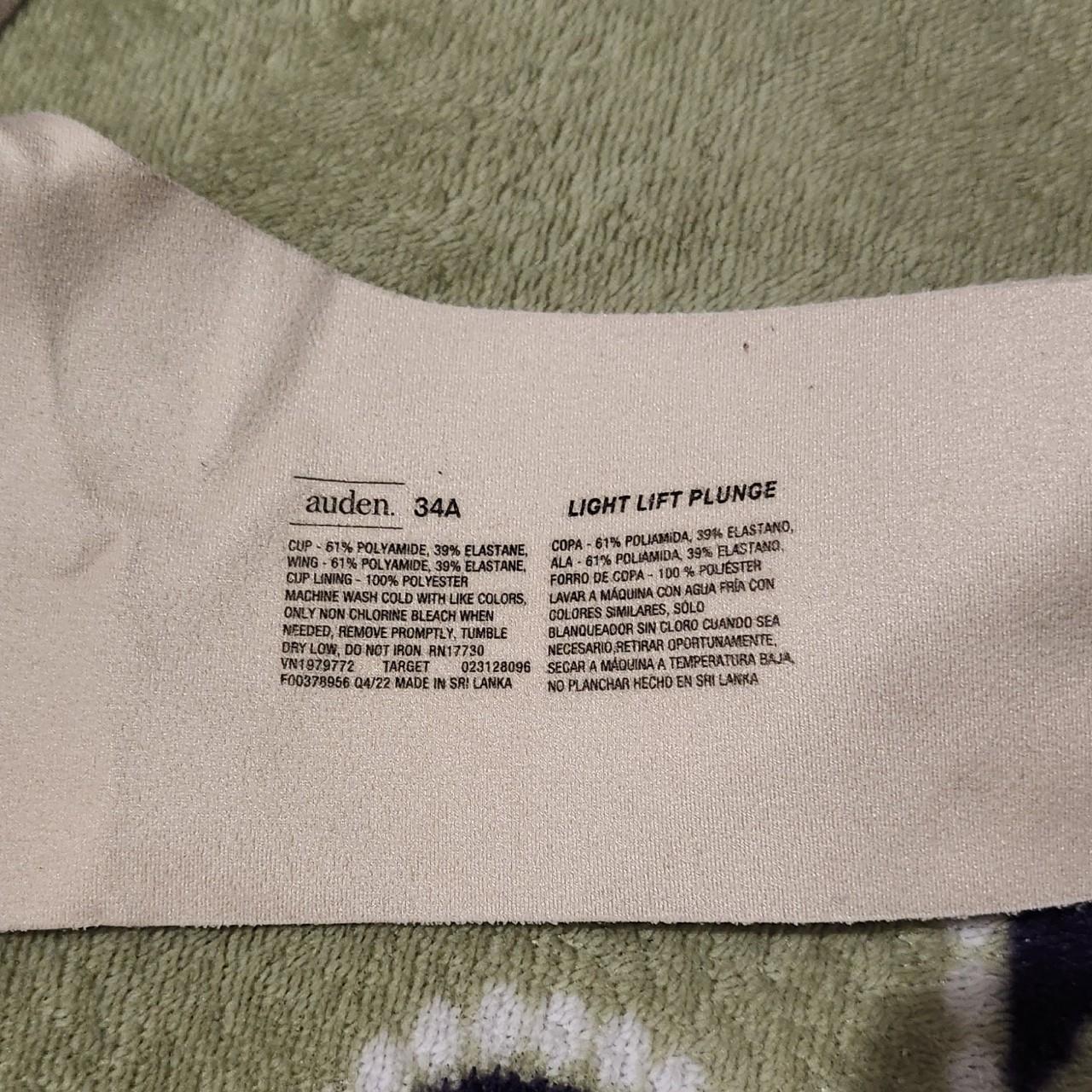 Auden 34a push-up beige bra Worn very few times... - Depop