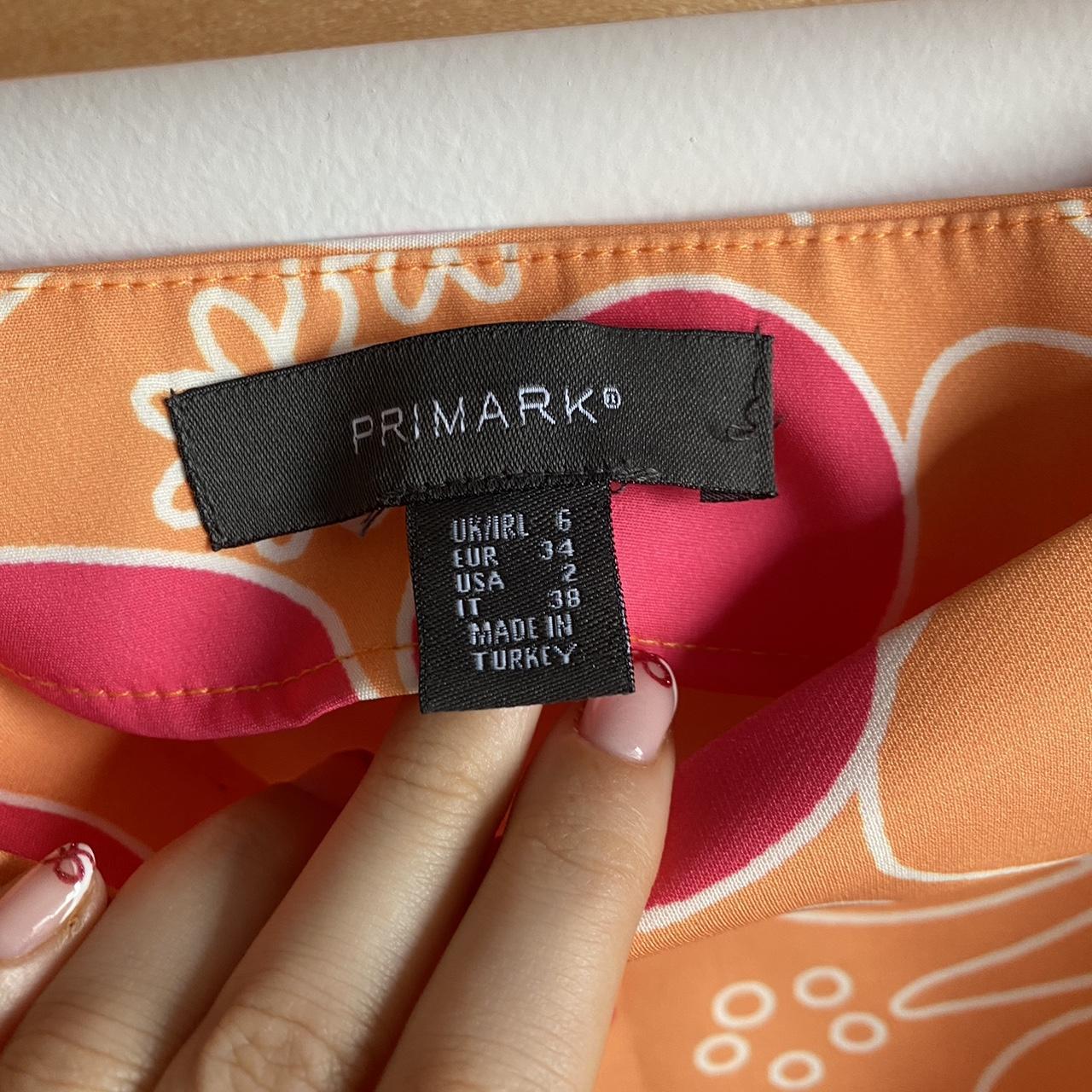 Primark hibiscus flower skirt Stunning colours and... - Depop
