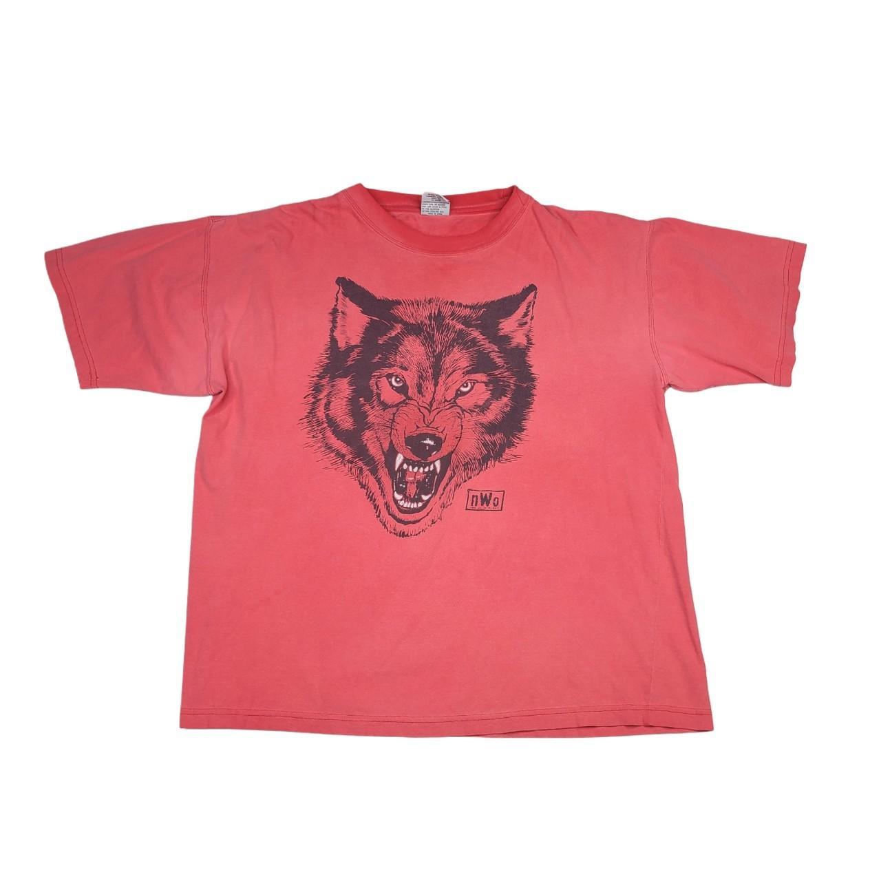 VTG 1998 NWO WCW Wolf Pack Shirt New World Order... - Depop