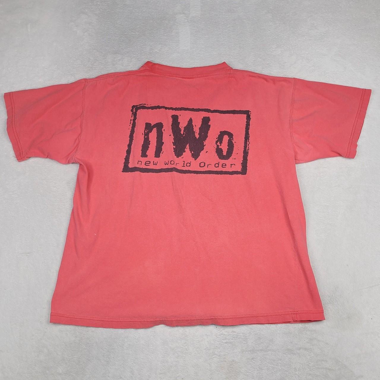VTG 1998 NWO WCW Wolf Pack Shirt New World Order... - Depop
