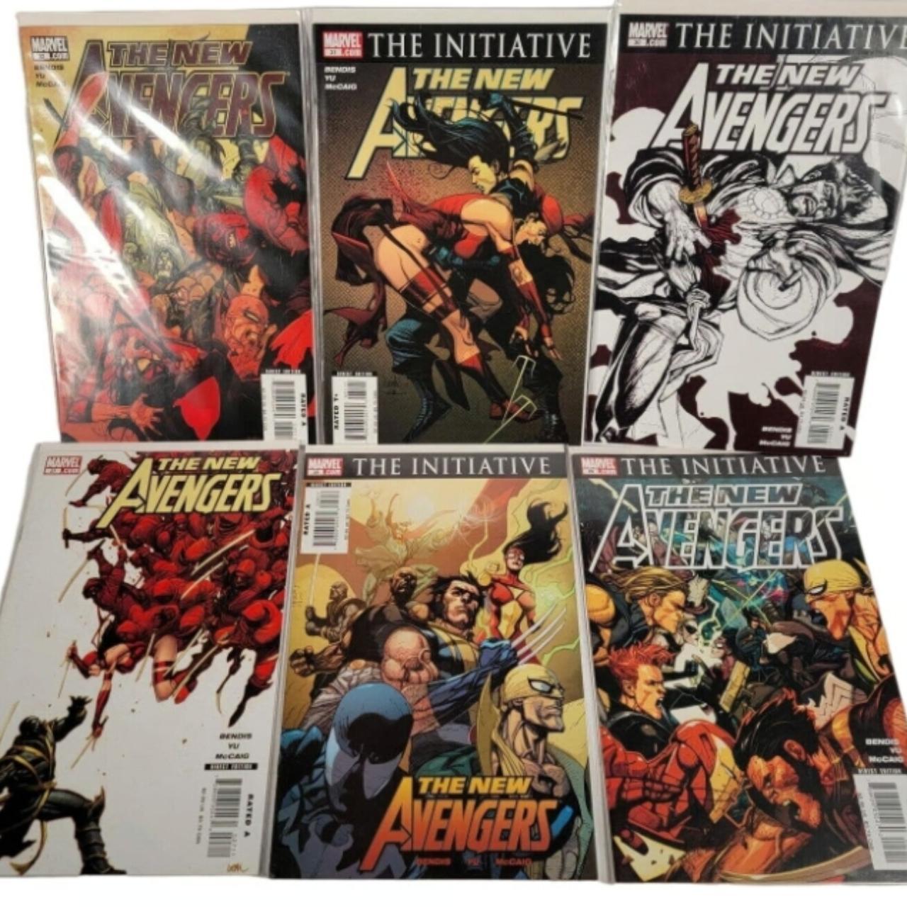 THE NEW AVENGERS 54 Book lot. Autographed Marvel... - Depop