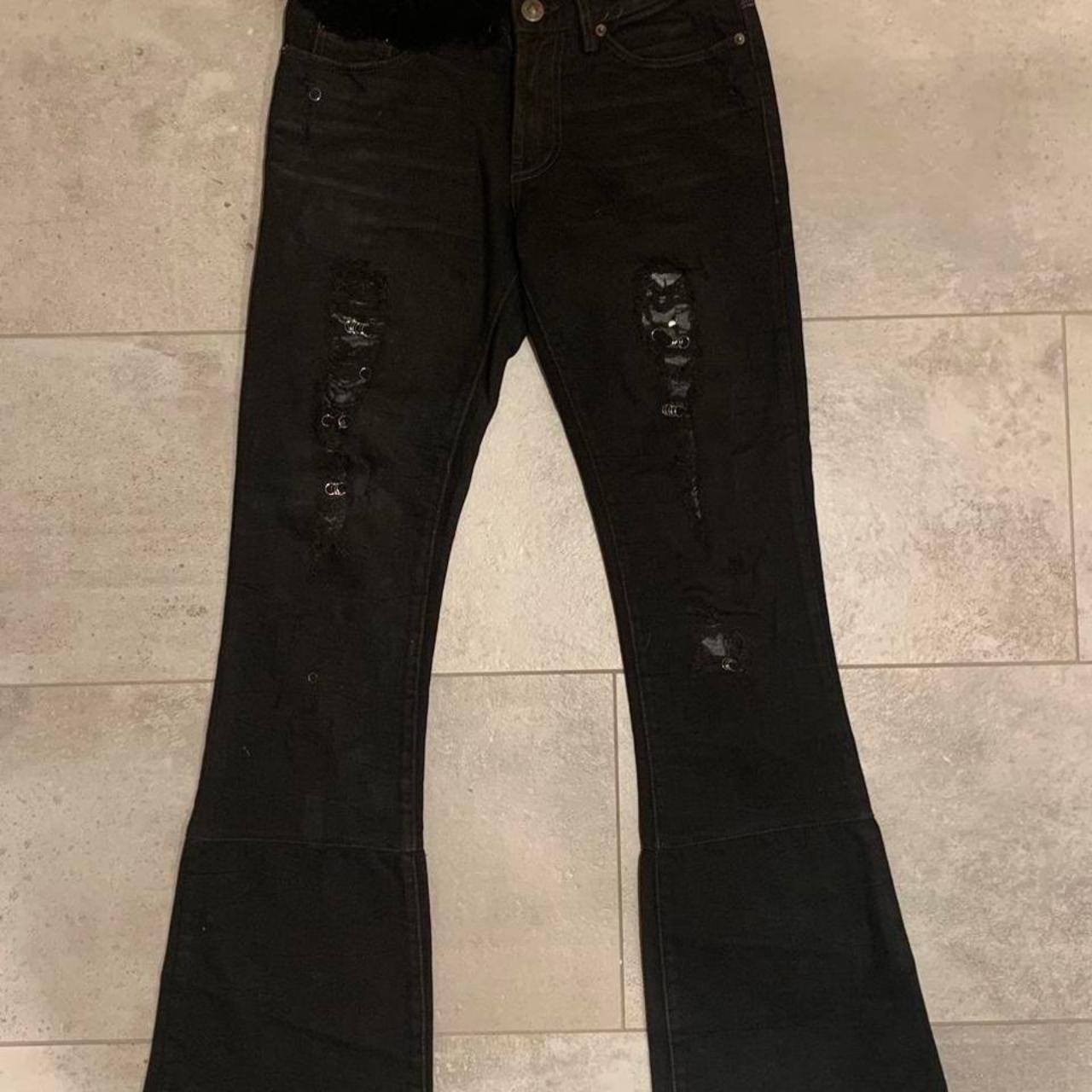 If Six Was Nine Men's Black Jeans beautiful G.O.A.... - Depop