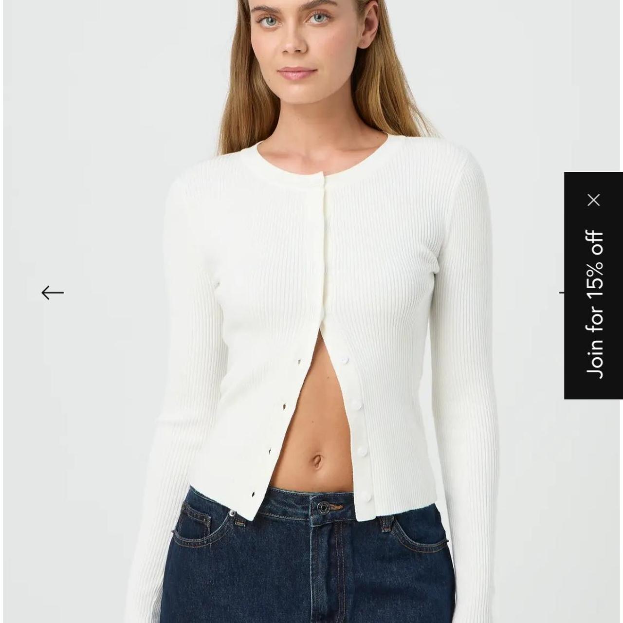 ️ Glassons ribbed button through cardigan ️ Worn,... - Depop