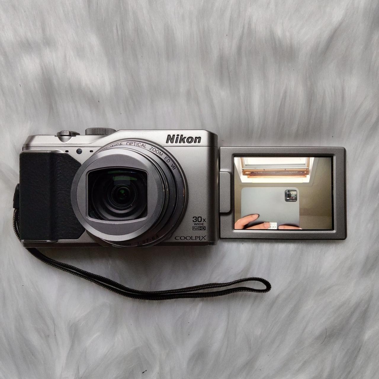 Nikon Coolpix S9900 Digital Camera - Sliver & Flip... - Depop