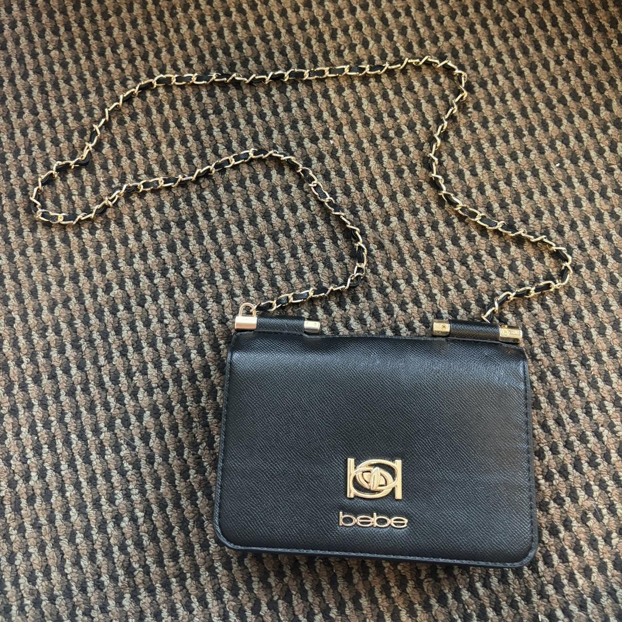 Adorable black Bebe purse! - Depop