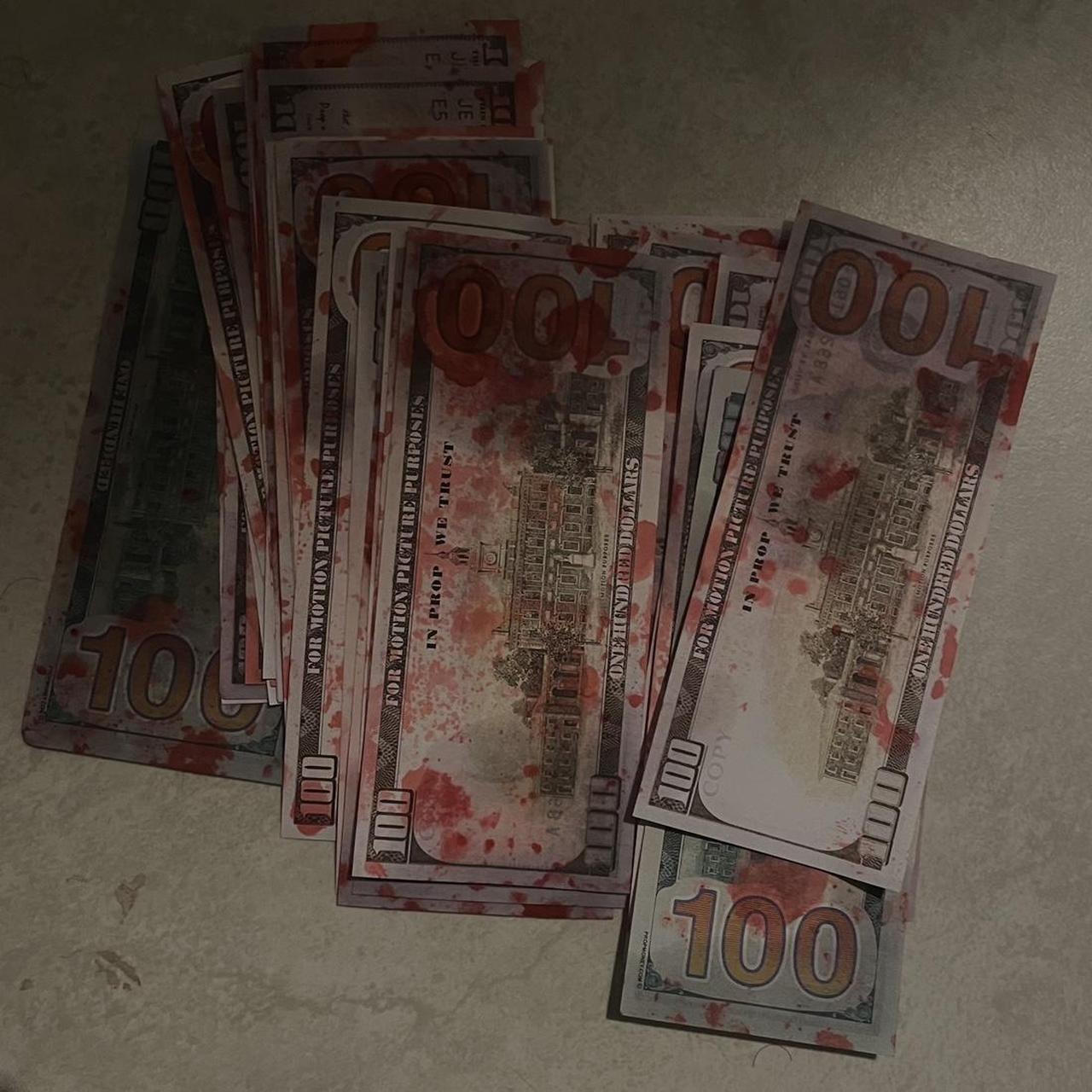 evil bands prop money twenty $100 bills - Depop