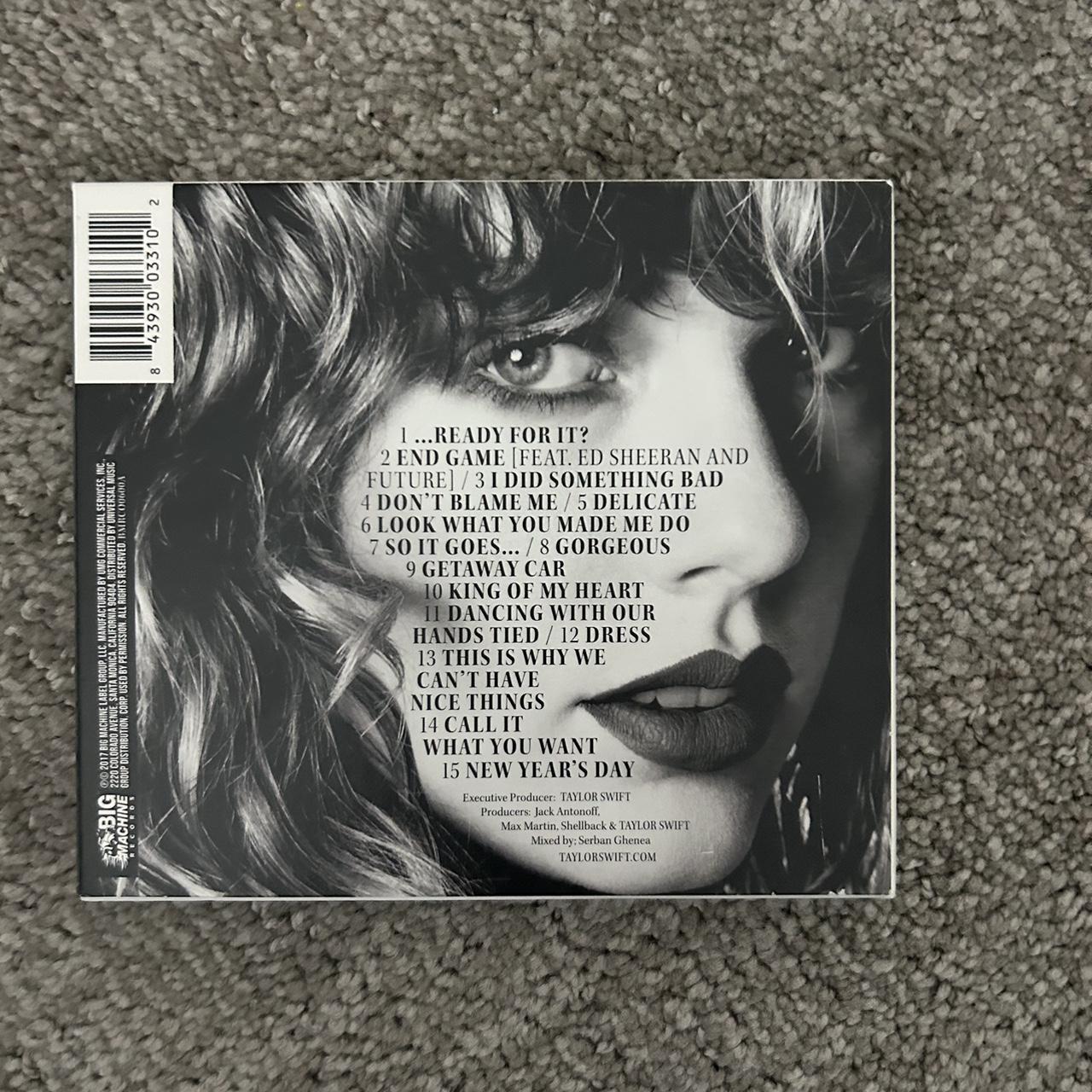Taylor Swift Reputation CD Cover included #CD... - Depop