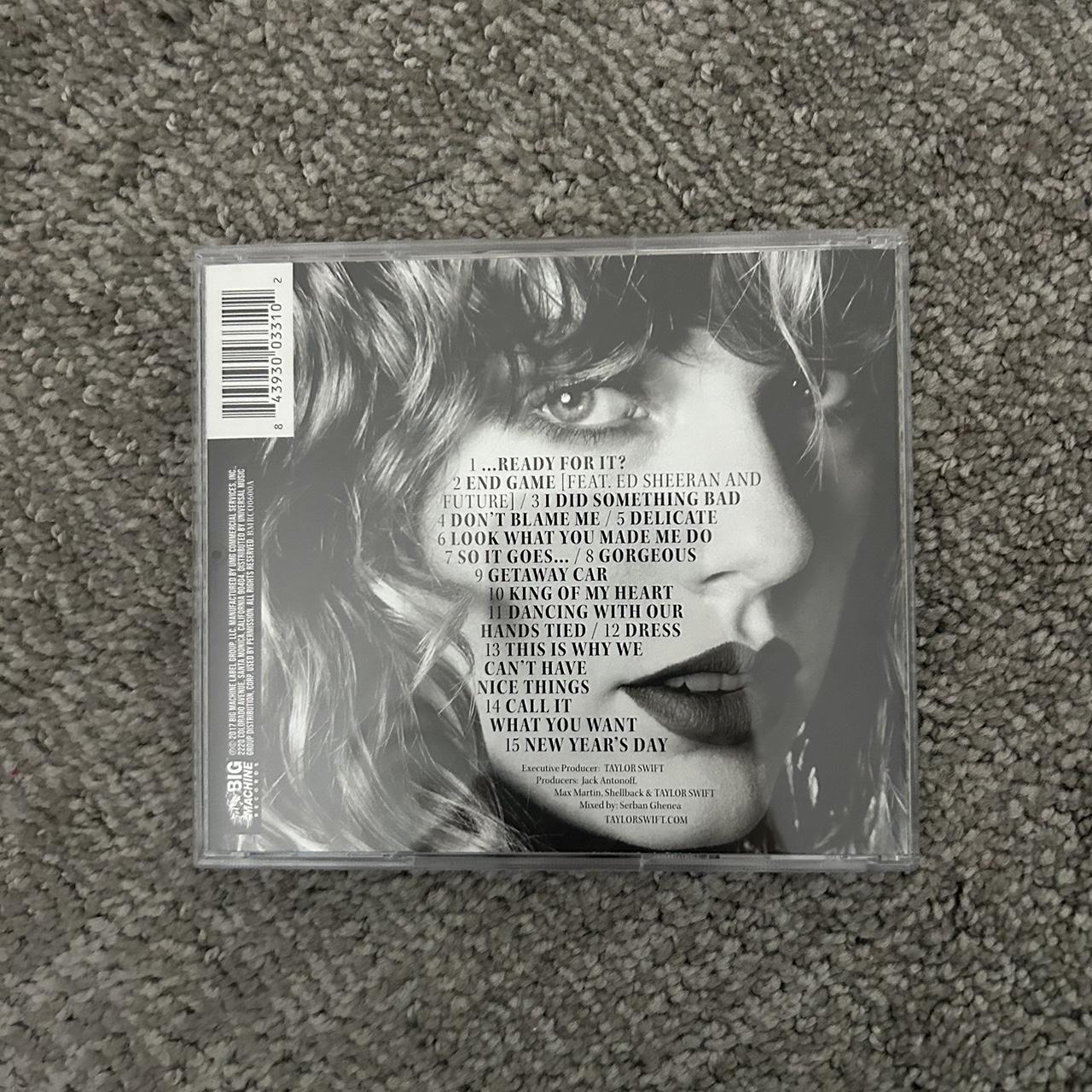 Taylor Swift Reputation CD Cover included #CD... - Depop
