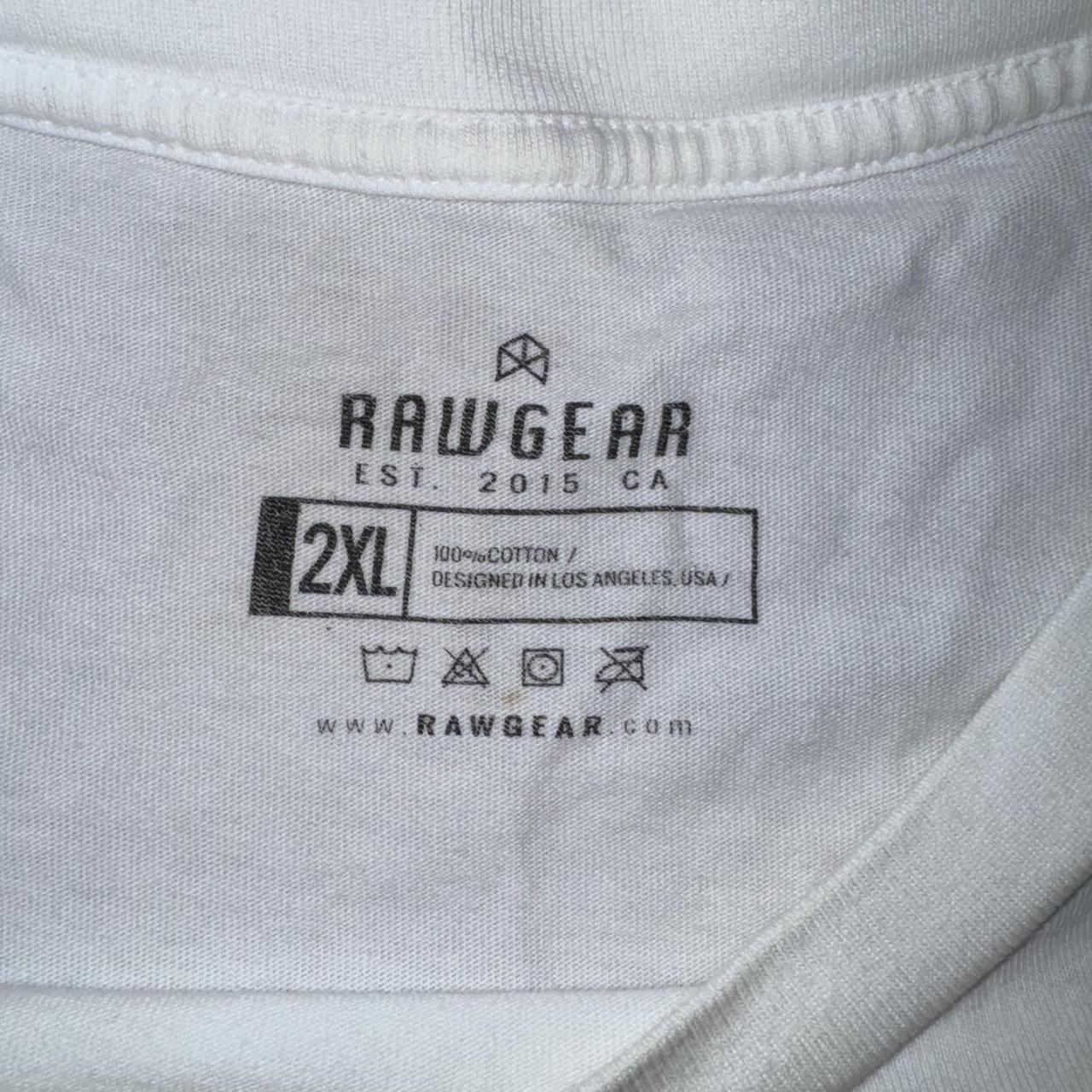 Rawgear Baki Tee - 2XL - Fairly worn The front arm... - Depop
