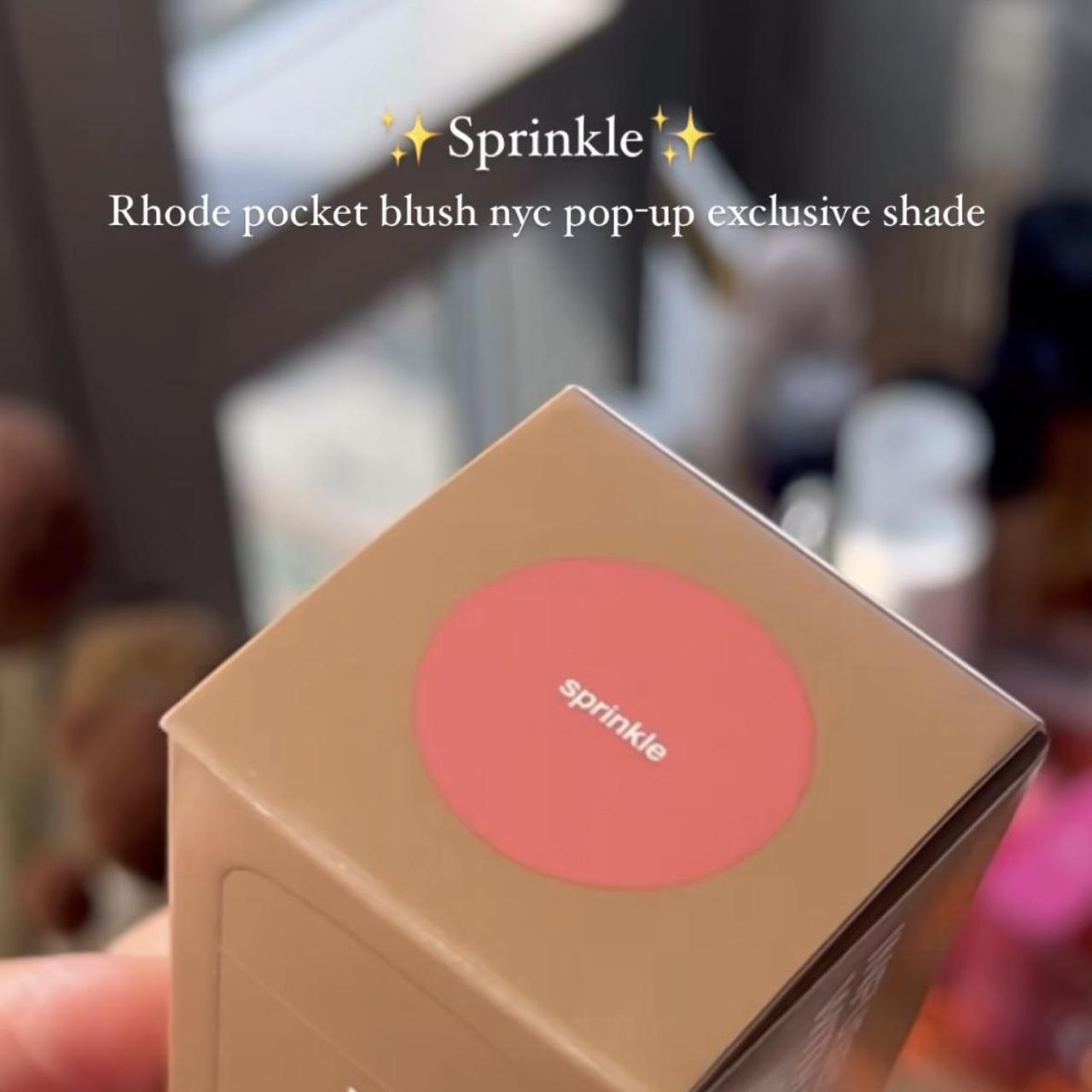 Sprinkle Rhode pocket blush, the exclusive shade... | Depop