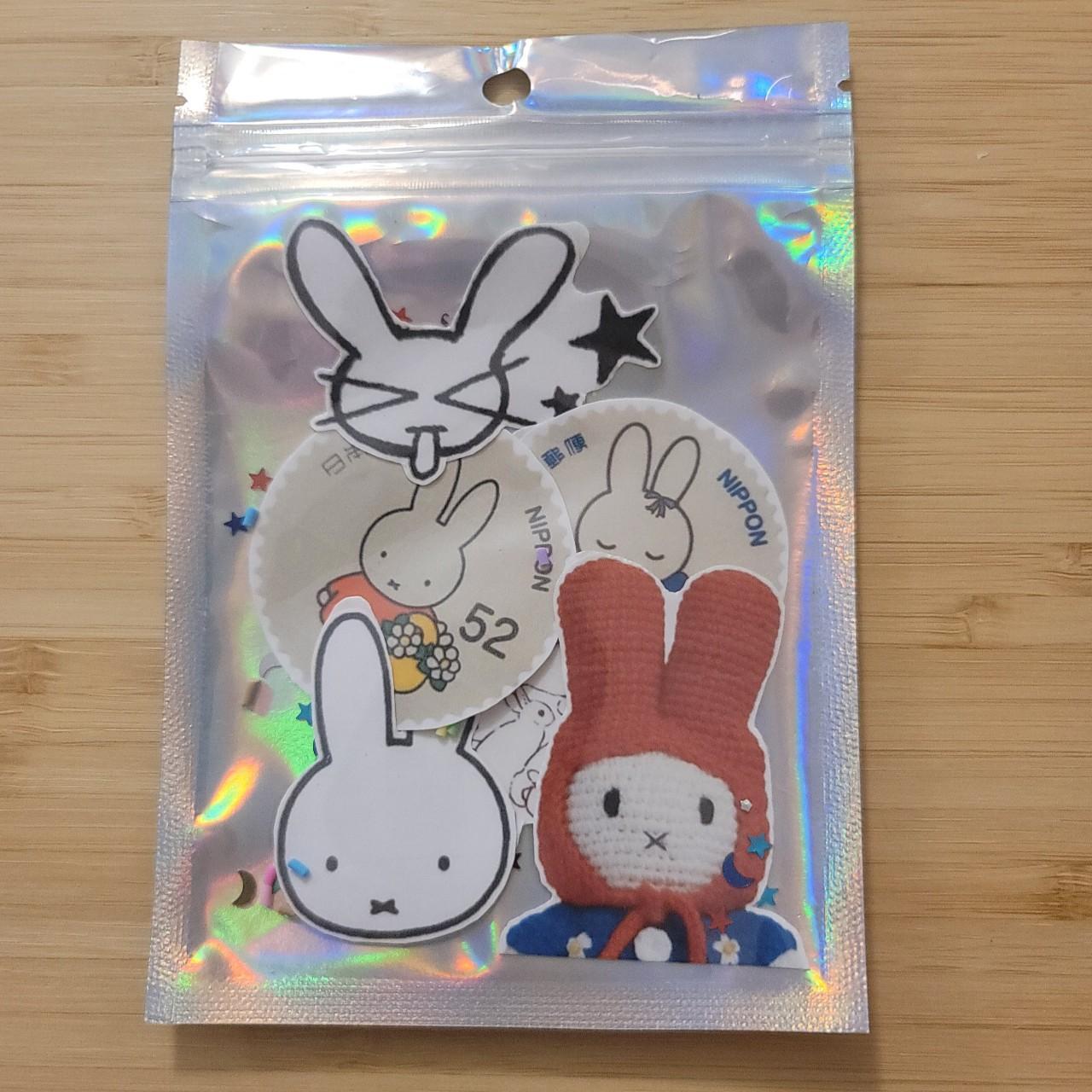 Bunny Sticker Pack! 7 stickers #bunny #rabbit... - Depop
