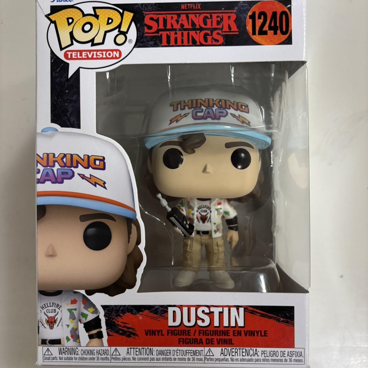 Stranger Things Dustin Funko Pop- super cute and in... - Depop