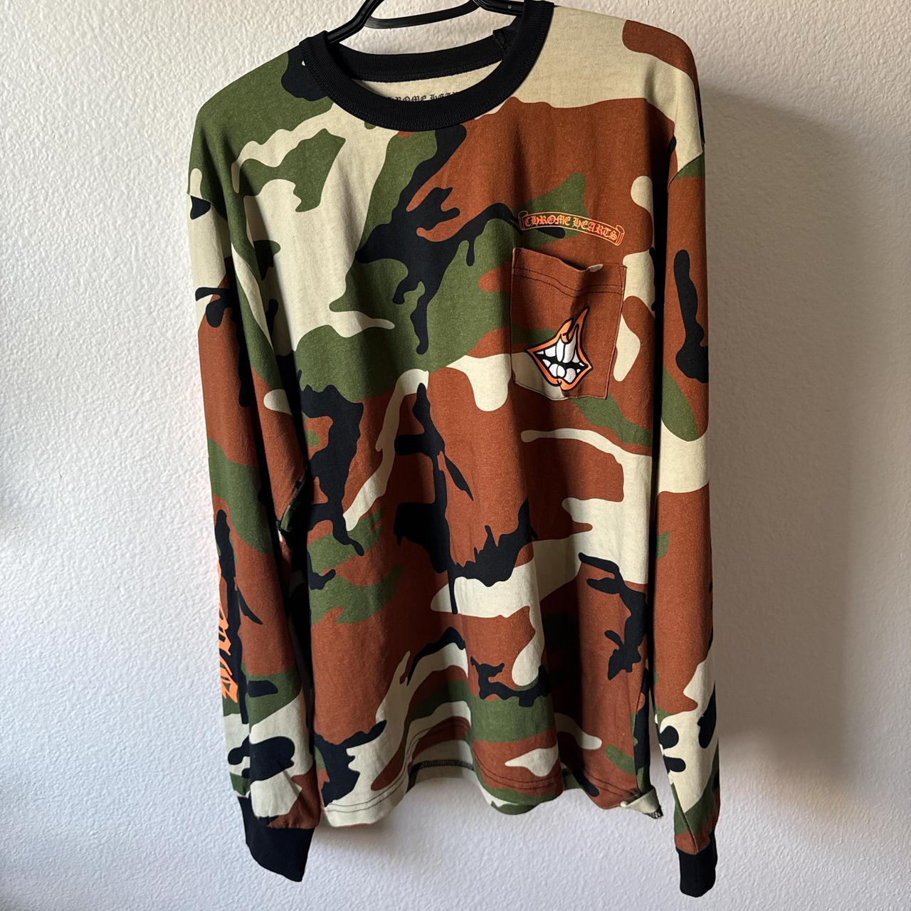 Chrome camo Mattyboy long sleeve Size xl Brand new | Depop