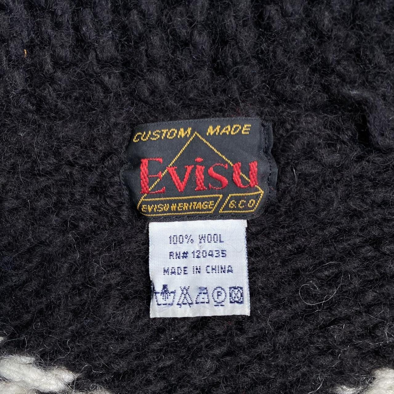 Evisu jumper/sweatshirt Mid 2000’s Used to belong... - Depop