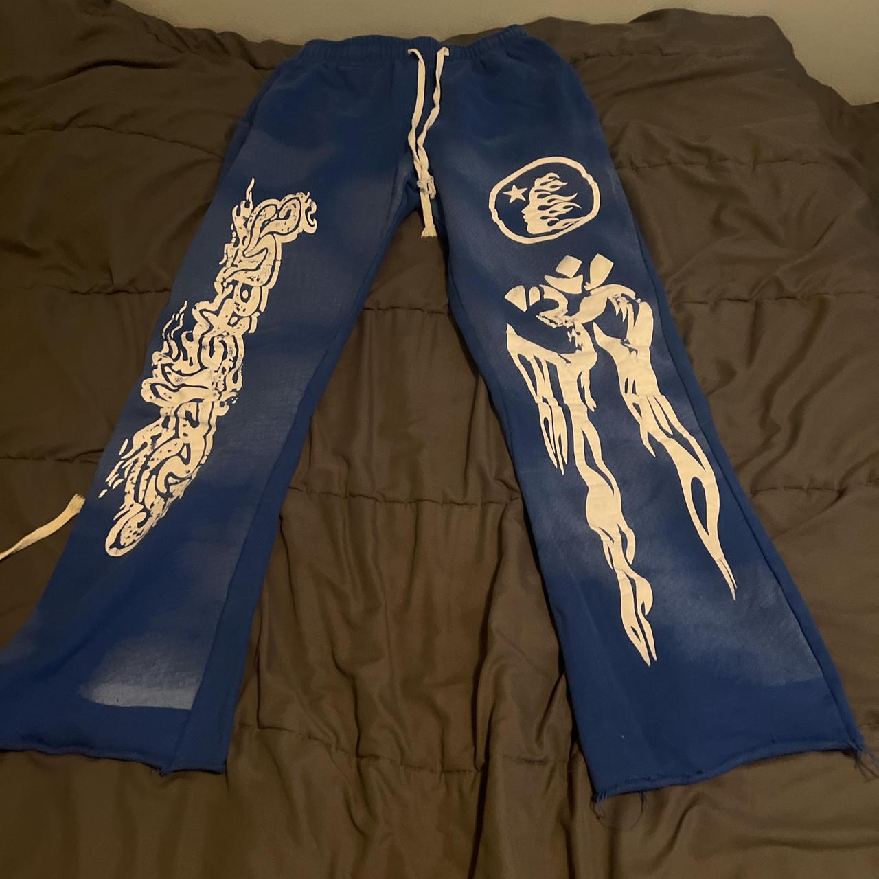 Hellstar flared sweatpants - Depop