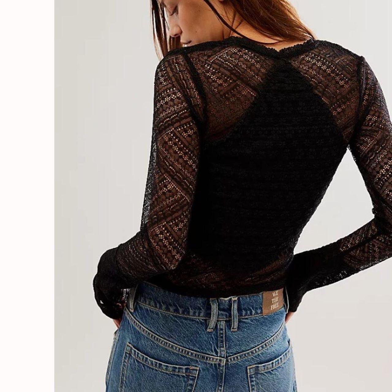 Gorgeous top ! Slightly cropped feminine shelf... - Depop