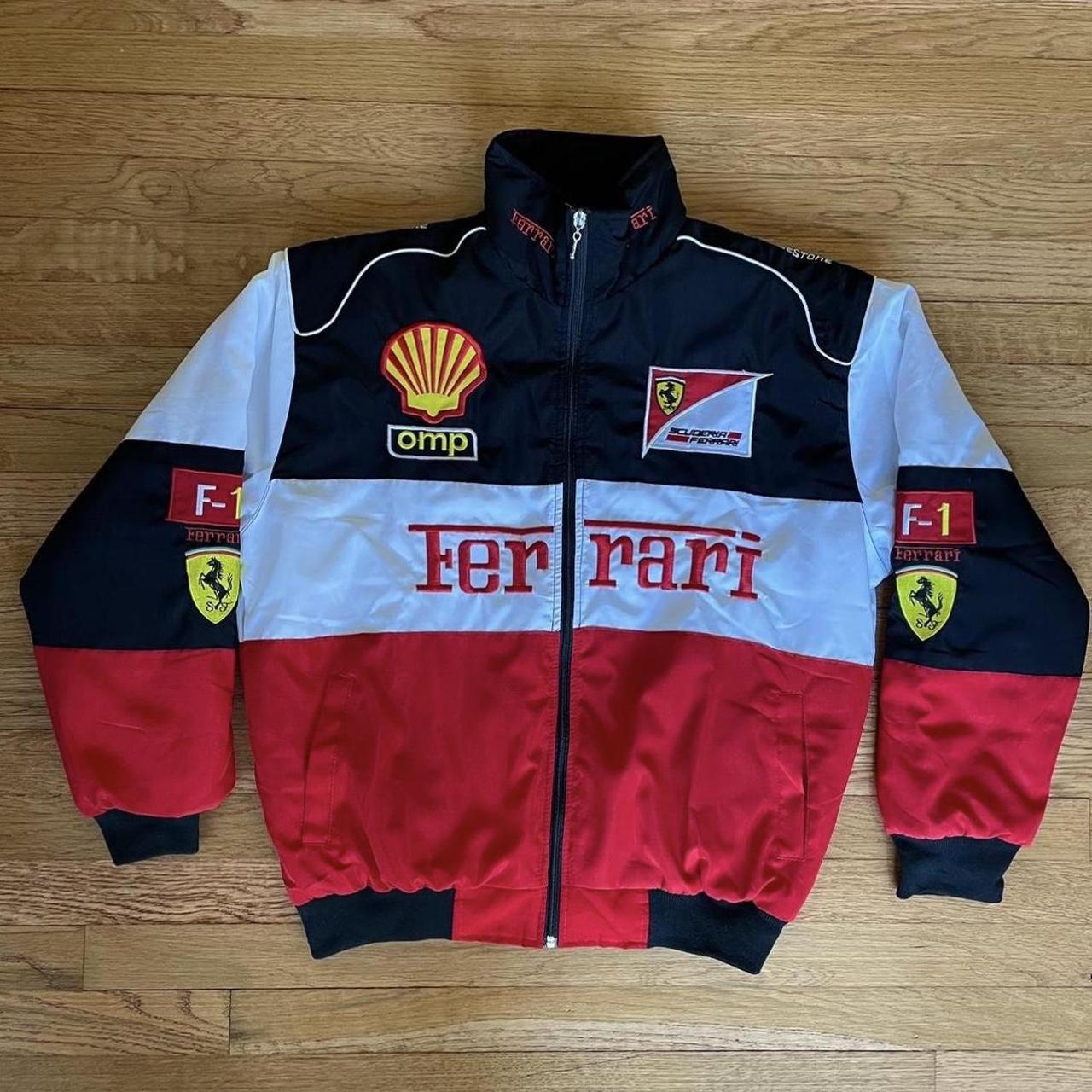 Ferrari racing jacket - Depop