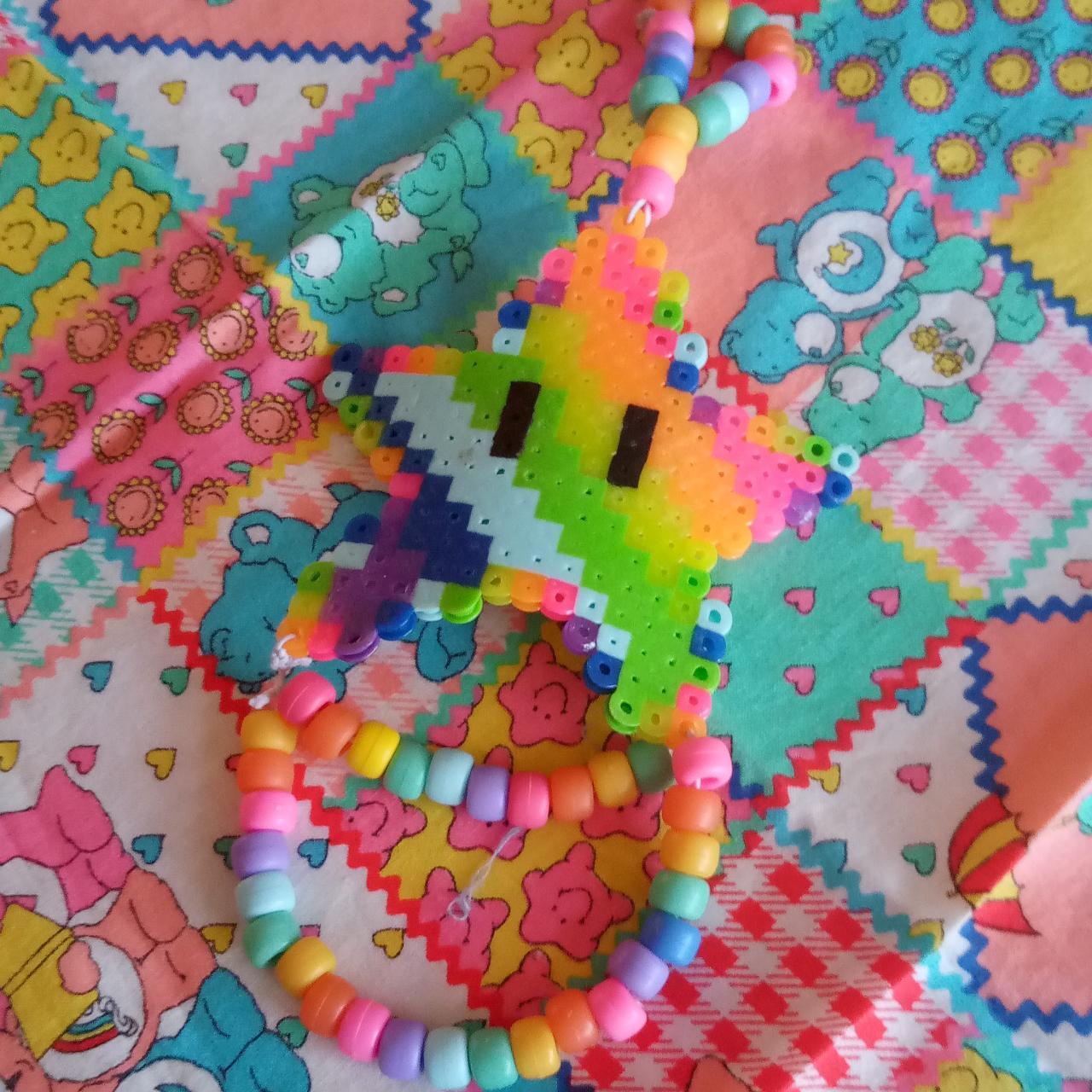 star kandi bracelet. I can do custom colors and make... | Depop