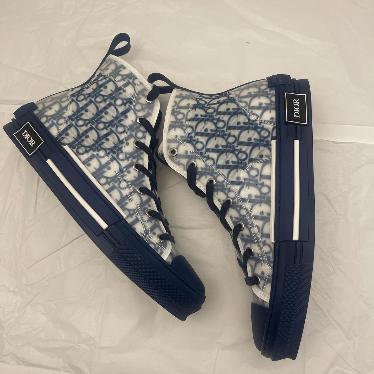 Dior B23 high top sneakers Comes with box and dust... | Depop