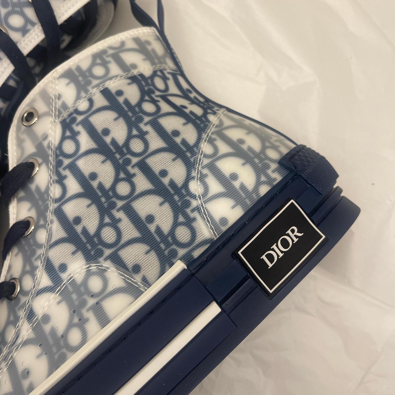 Dior B23 high top sneakers Comes with box and dust... | Depop