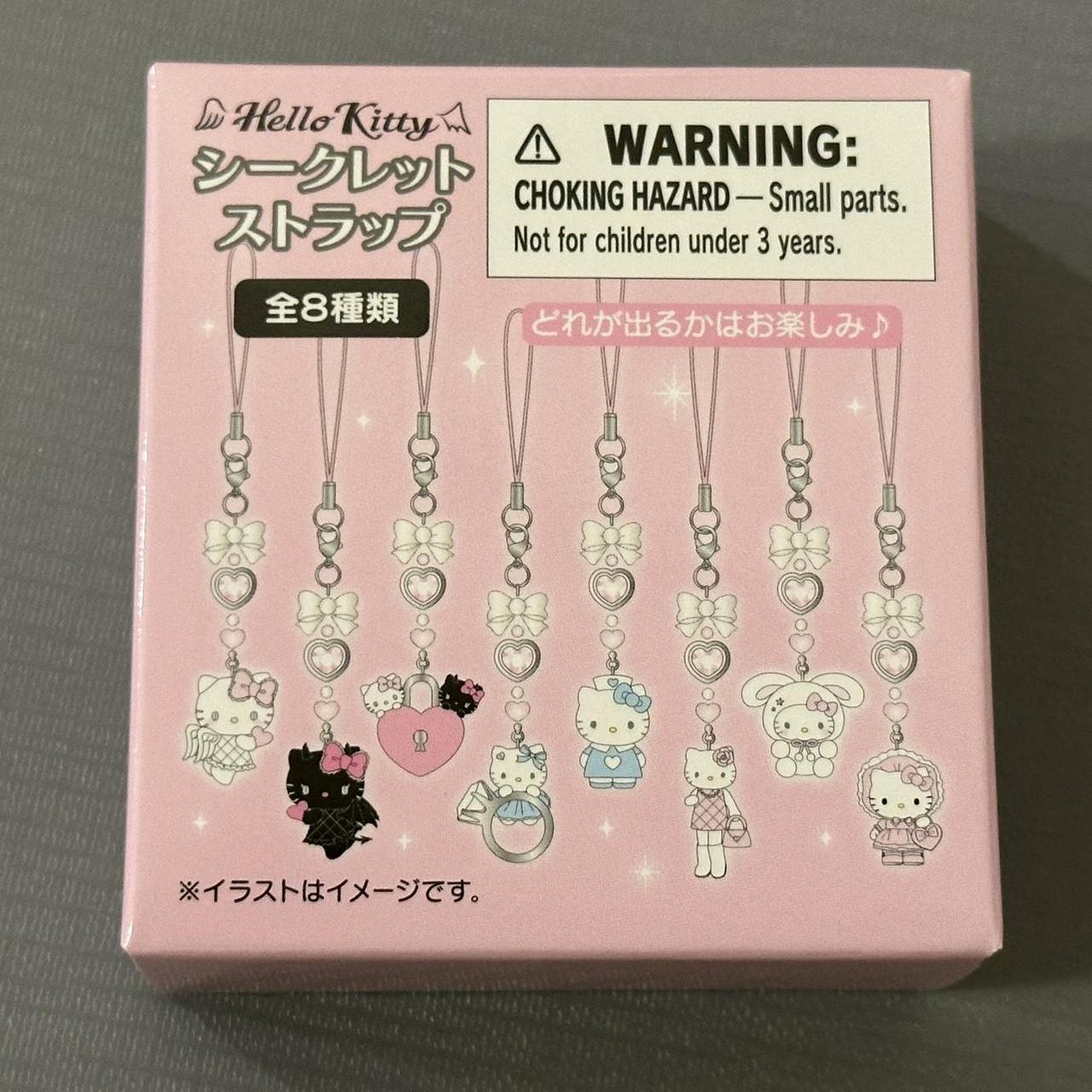 Hello Kitty Angel & Devil Phone Charms Keychain... - Depop