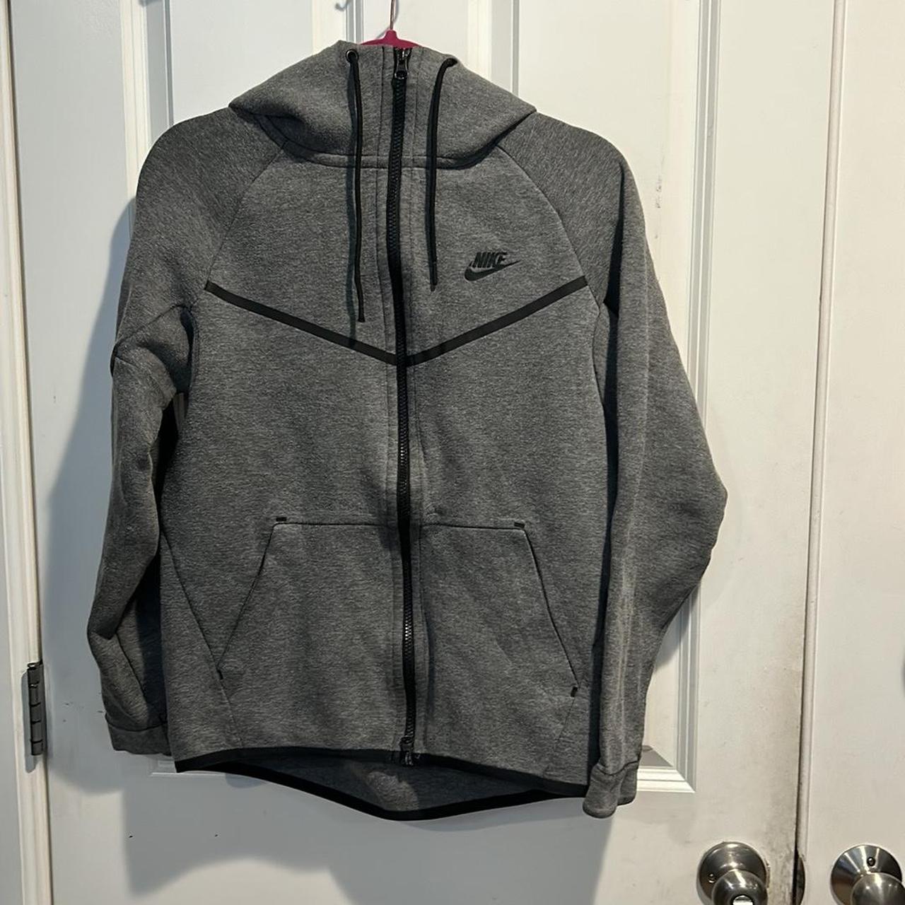 Nike tech zip up hoodie. - Depop