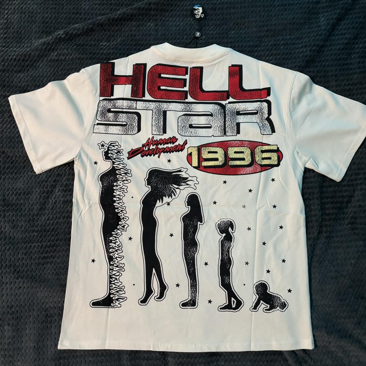 Hellstar shirt Hellstar T-shirt Size L #hellstar - Depop