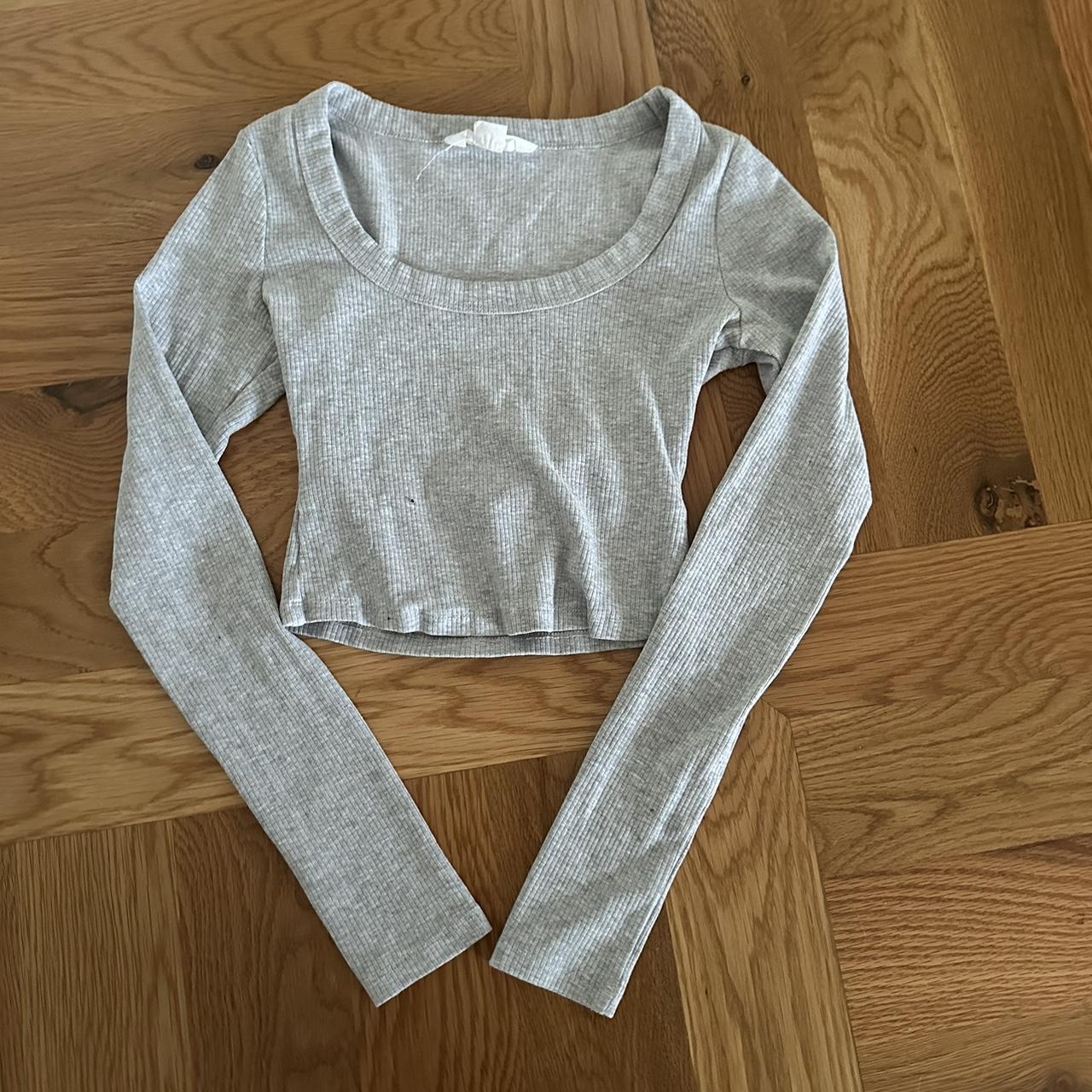 Glassons grey long sleeve basic size s - Depop