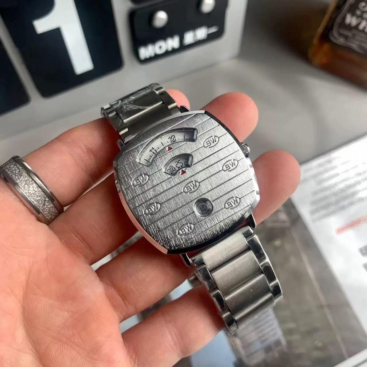 1950s silver #watch with a unique style, similar to... - Depop