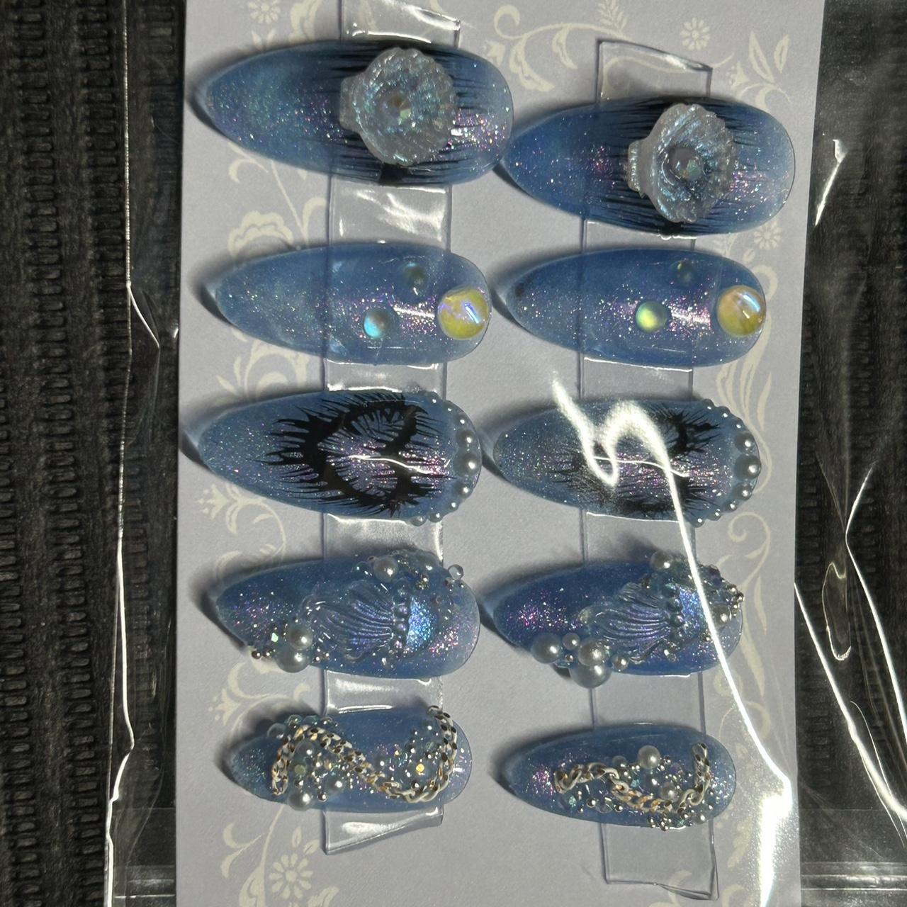 Artist inspired nails: Banshee Siren mermaid... | Depop