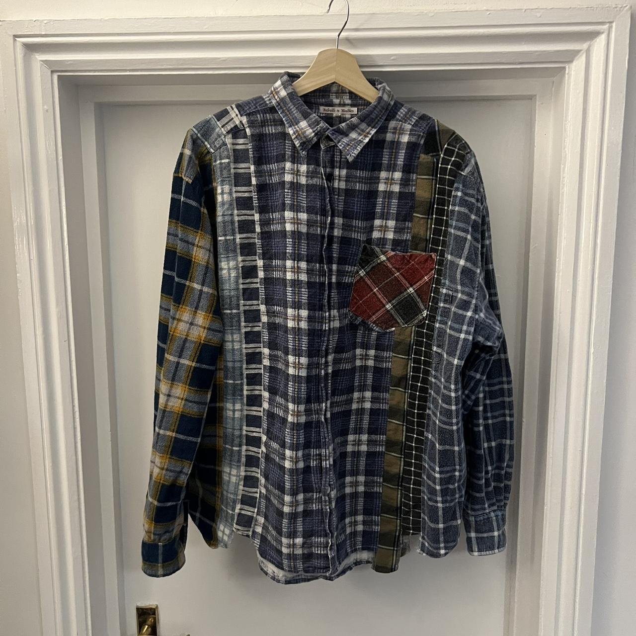 Needles rebuild shirt Needles rebuild shirt... - Depop