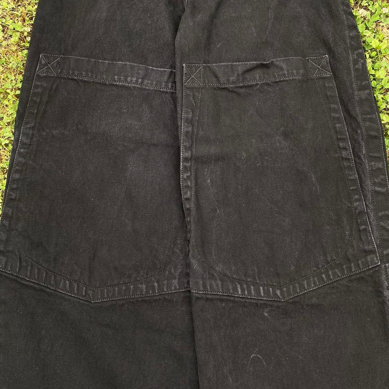 JNCO Men's Black Jeans Jnco Camilla 27” leg... - Depop
