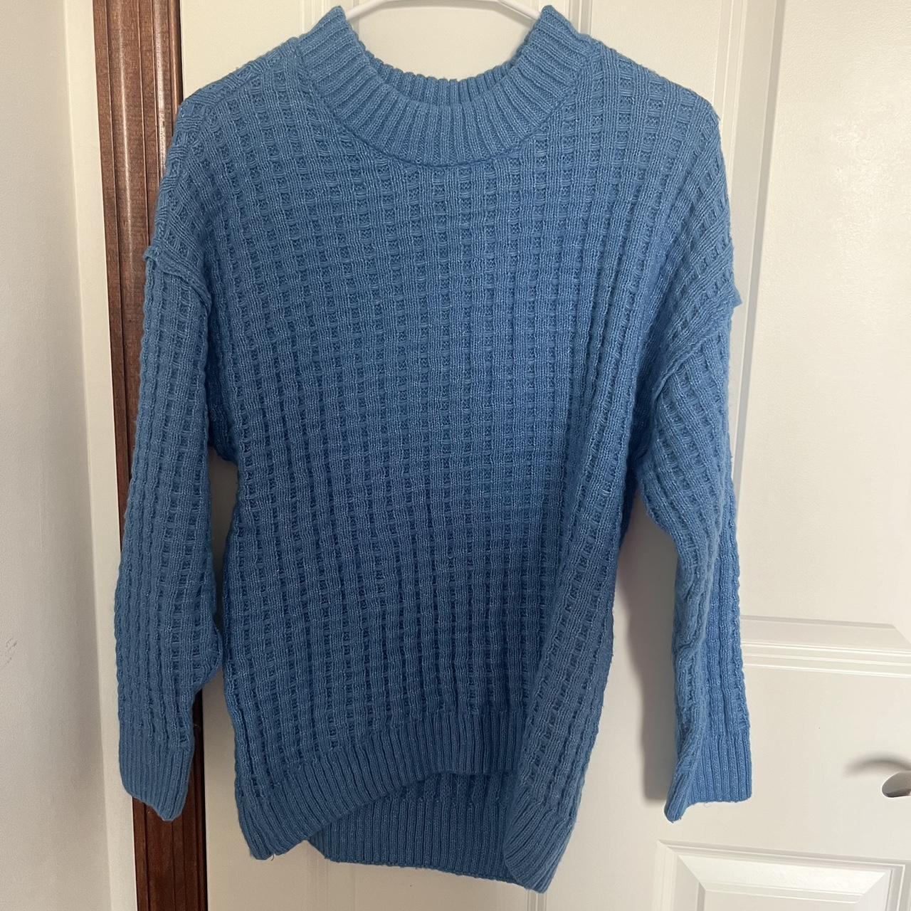 So Chunky Sweaters 2-Pack Seasonal bright blue and... - Depop