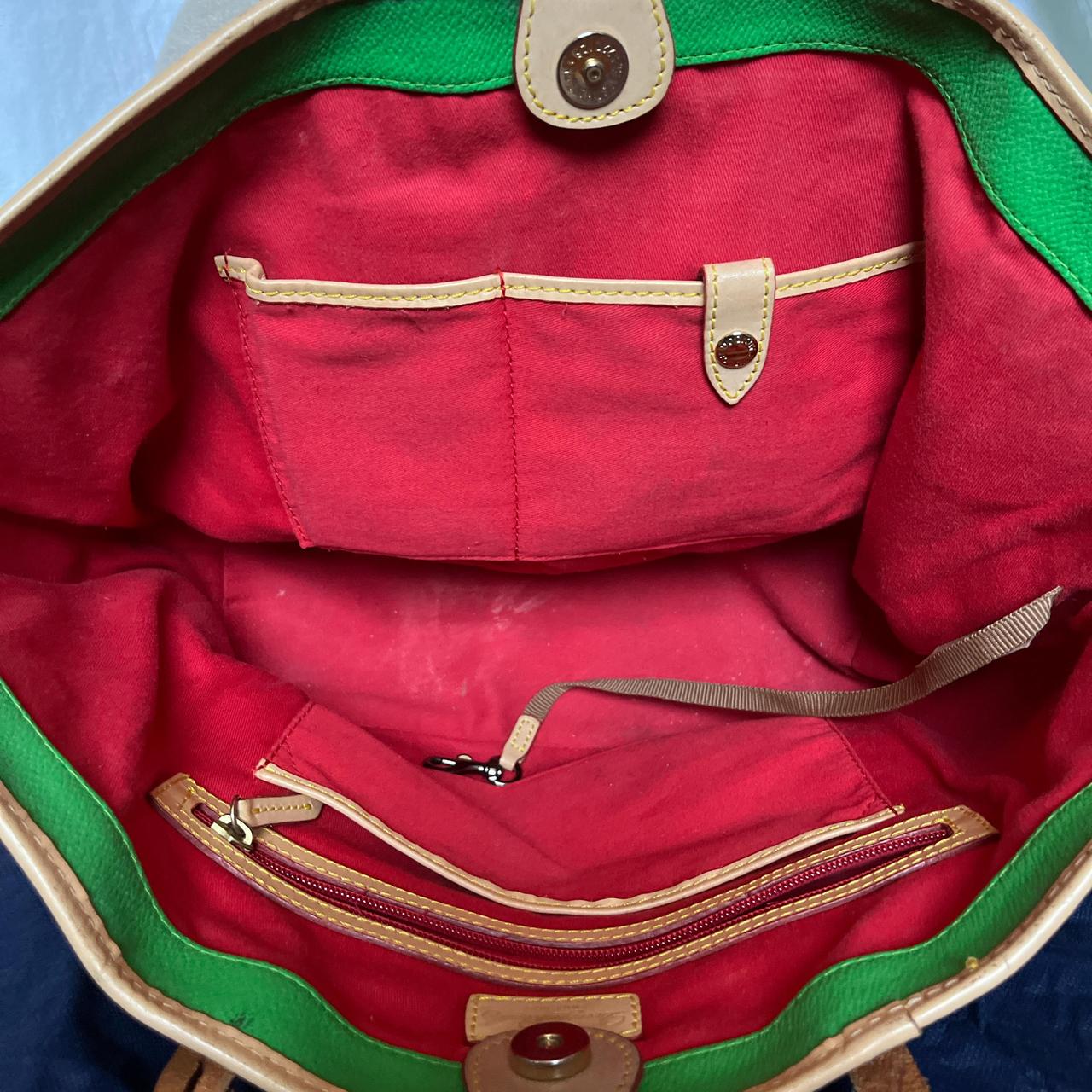 Green Dooney and Bourke large tote, textured... - Depop