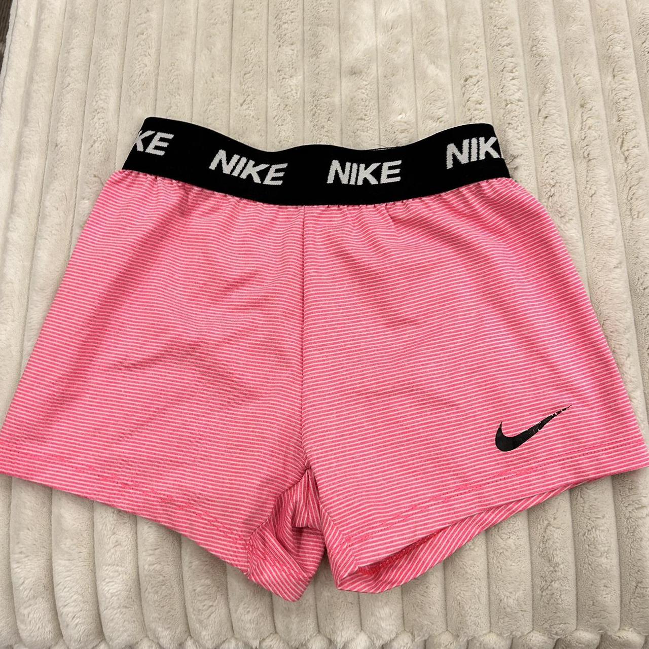 pink nike pros size 10 | Depop