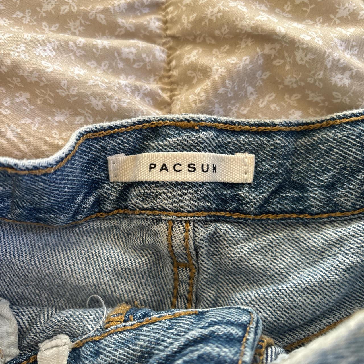 High waisted hand cut pacsun jorts size 26! cut from... | Depop
