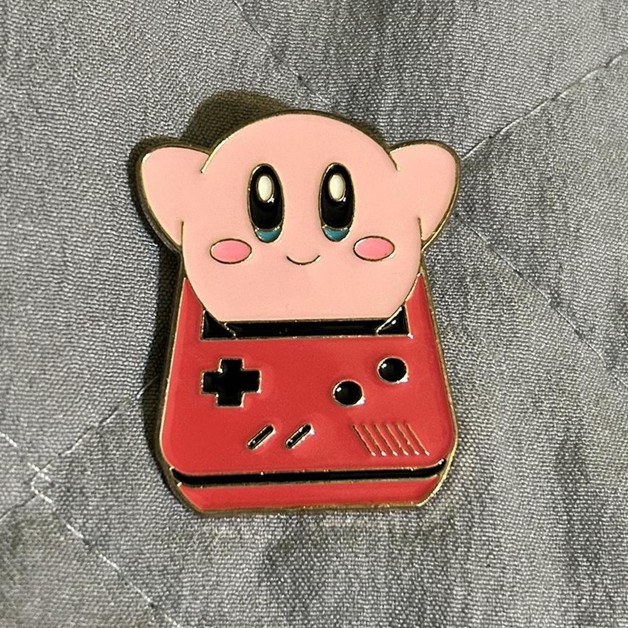 Kirby Enamel Pin! Got him at a local game store.... - Depop