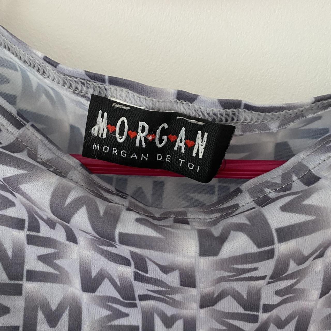 Vintage y2k 00s 90s Morgan De Toi vest top with... - Depop
