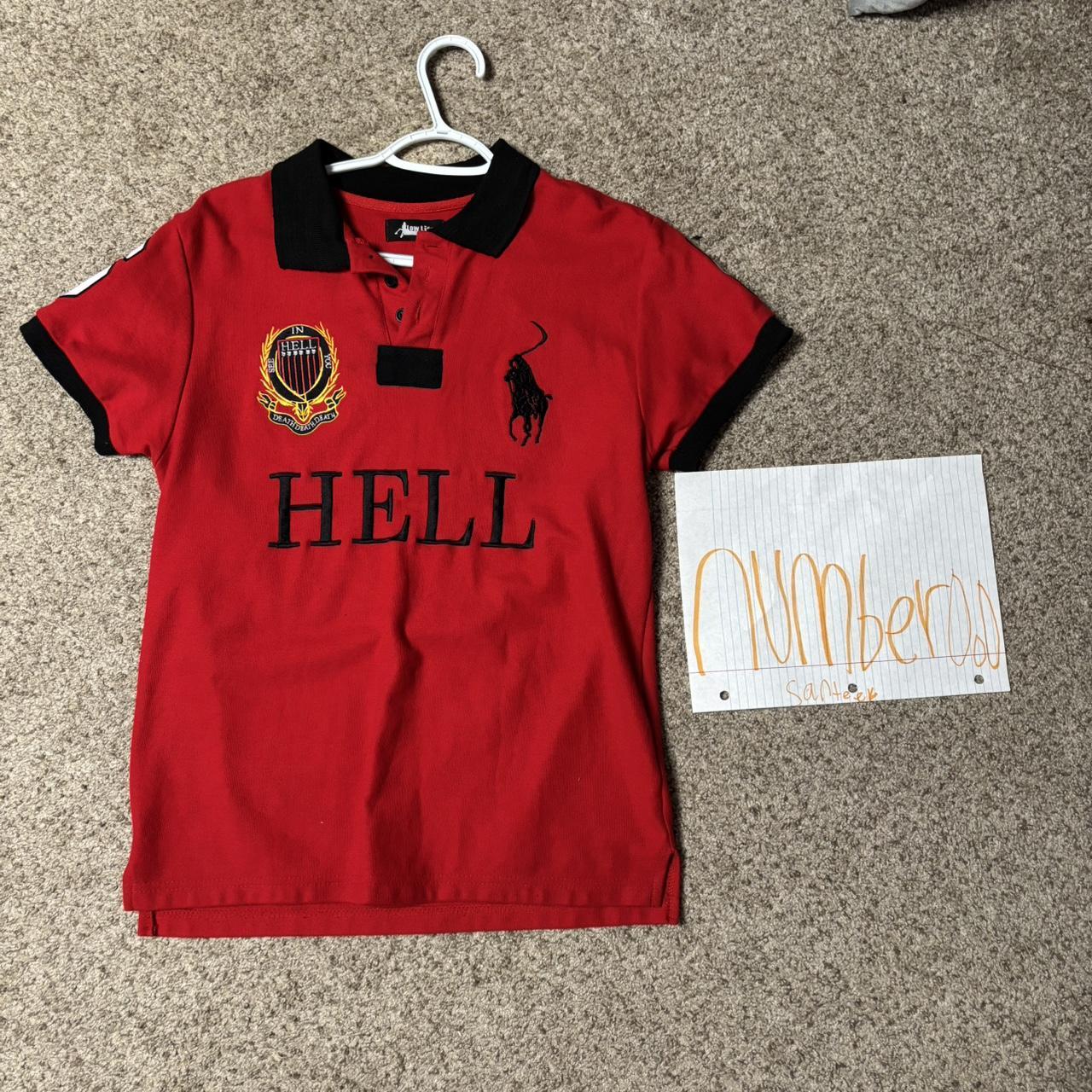 hell polo form lowlife. Size S but fits m. Send... | Depop