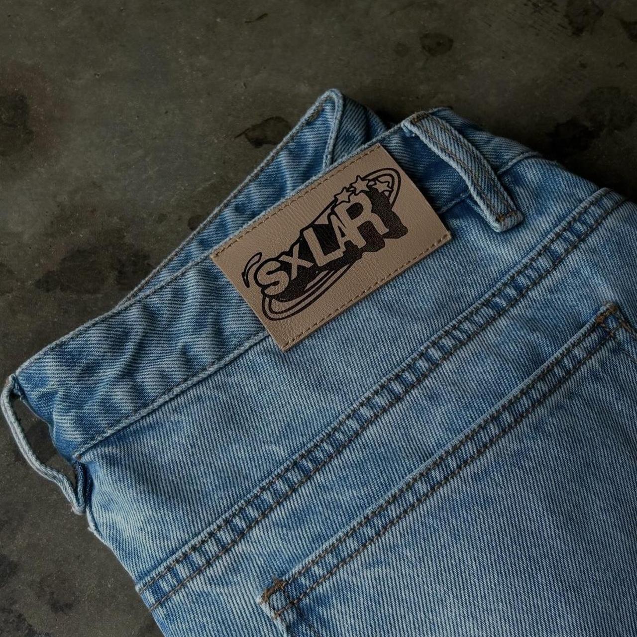 "Crowned Jewel" Flared Jorts - $35 - Flared Fit... - Depop