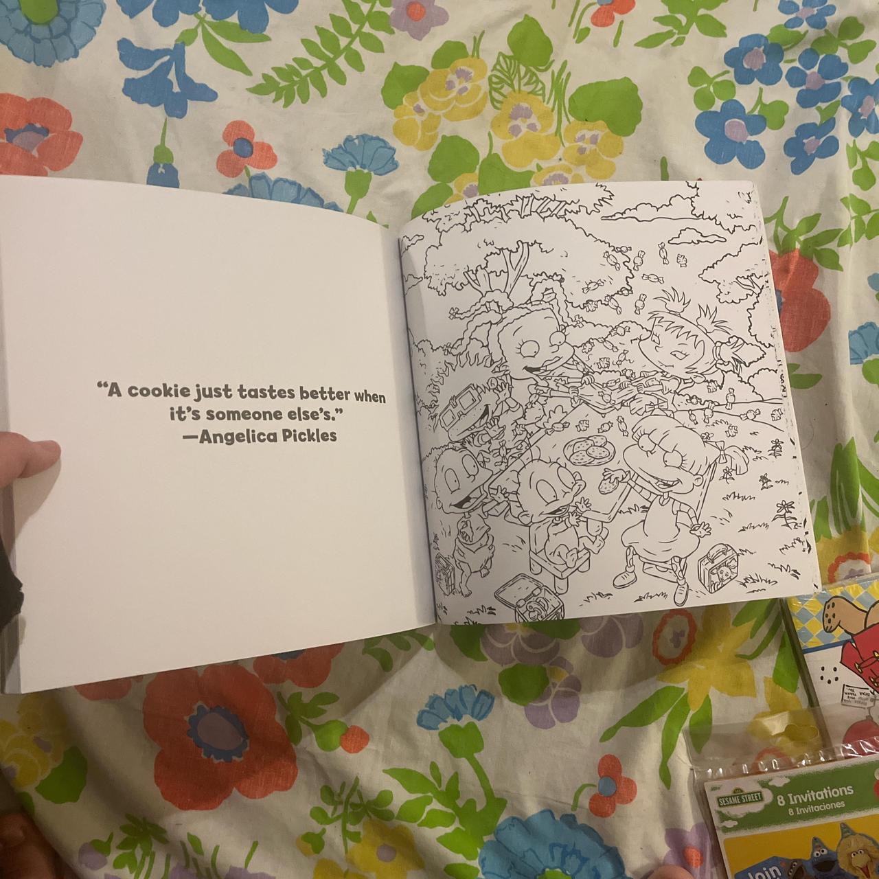 Nickelodeon The Splat Coloring the 90’s coloring... | Depop