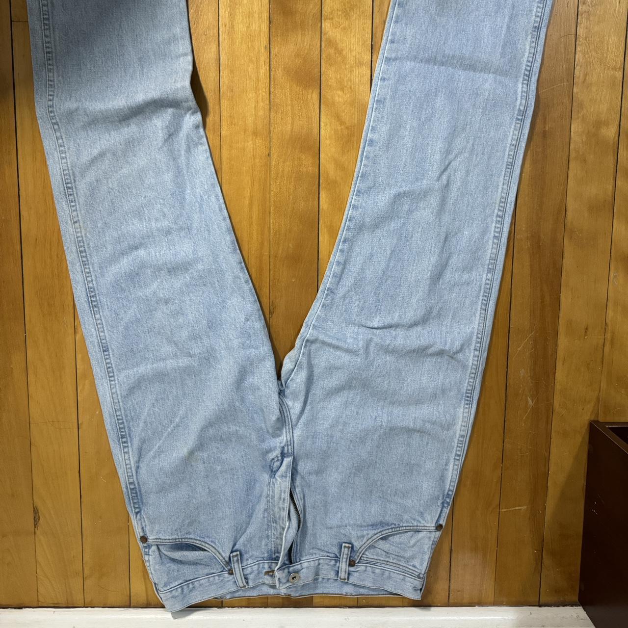 Wrangler Jeans Light Blue Gently Used 33X32 Very... - Depop