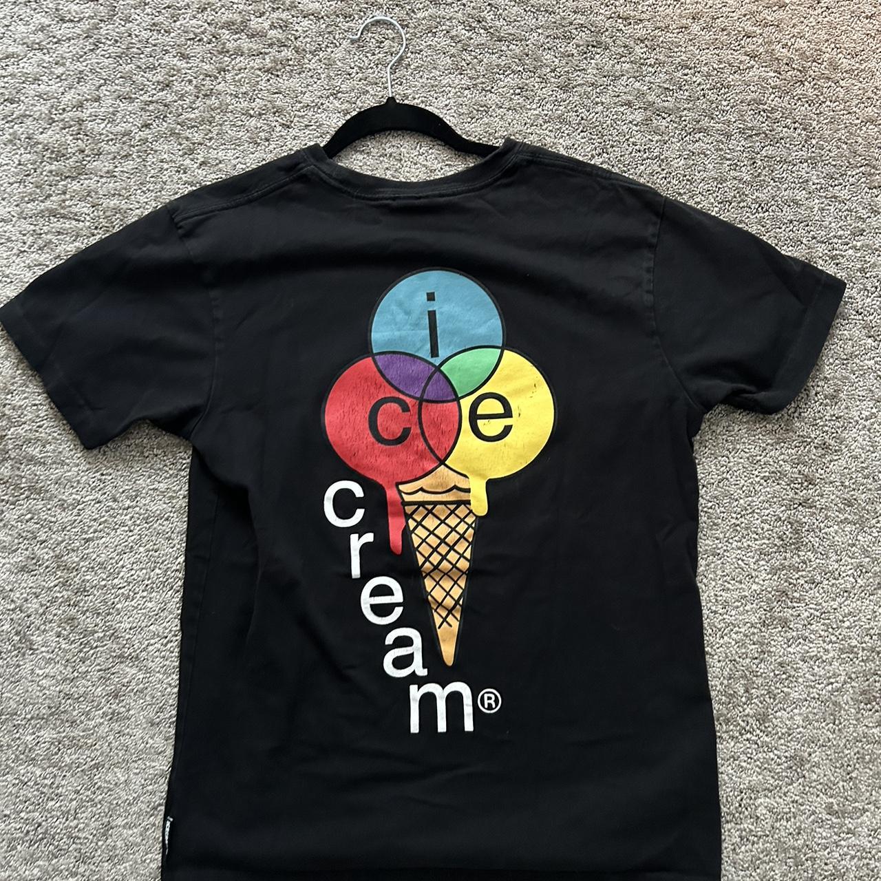 Ice Cream - Billionaire Boys Club / Black Shirt... | Depop