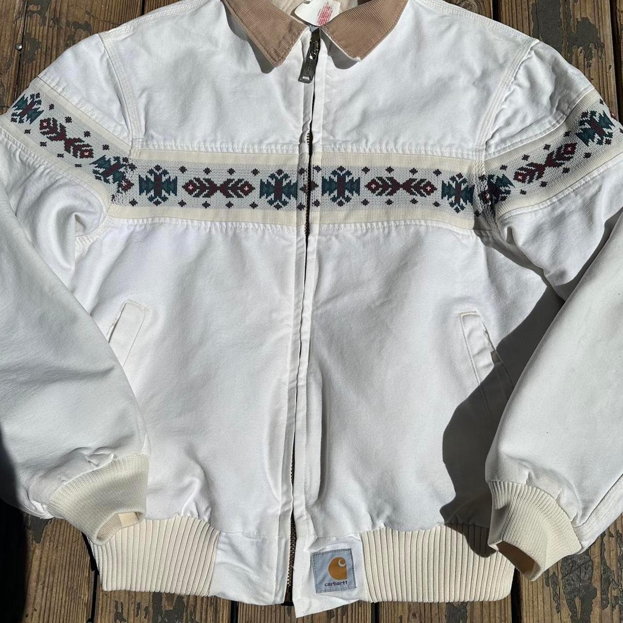 Carhartt Men's multi Jacket 90’s Carhartt Aztec... - Depop