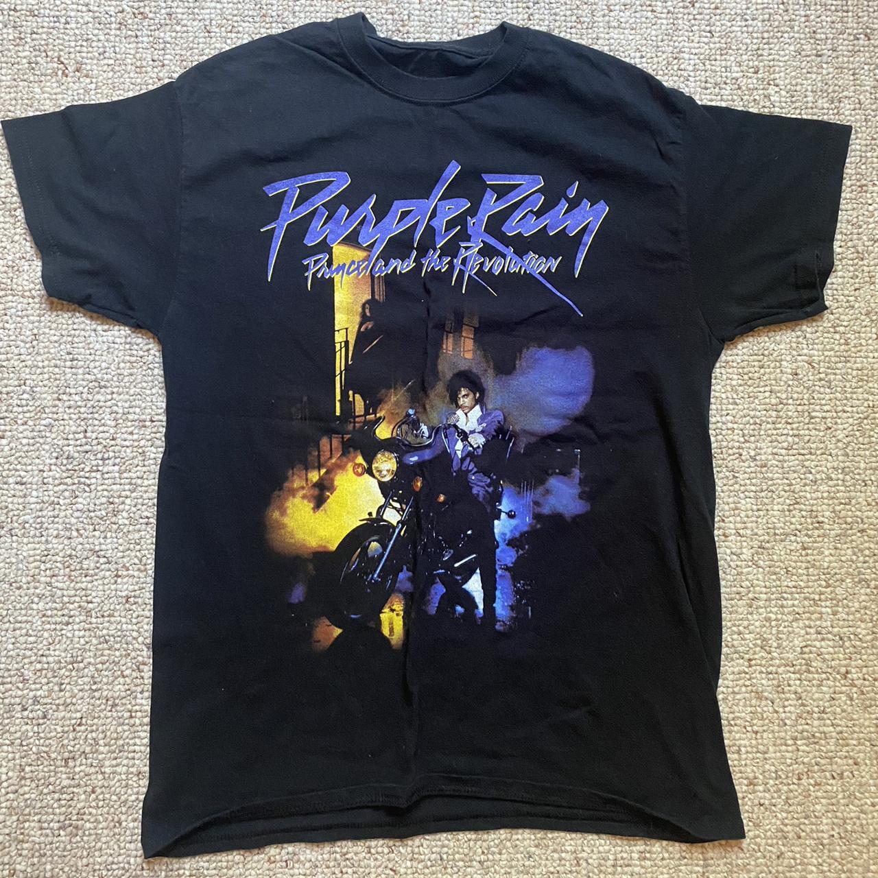 Purple Rain graphic t - Depop