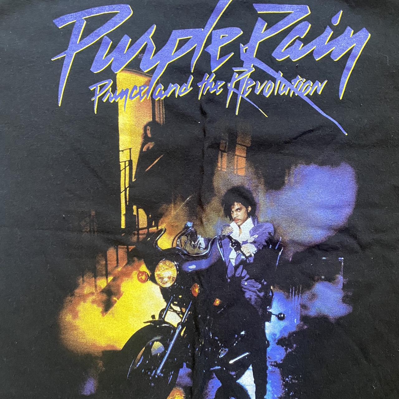 Purple Rain graphic t - Depop